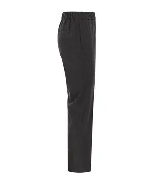 Peserico Elastic Waist Trousers - Anthracite