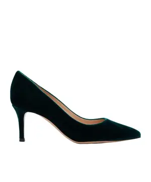 GIANVITO ROSSI 70 High Heels - Hunter Green