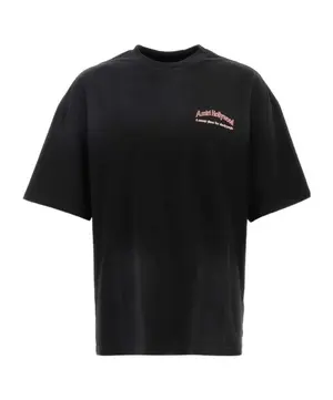 Amiri Crew-neck Short-sleeve T-shirt - Black