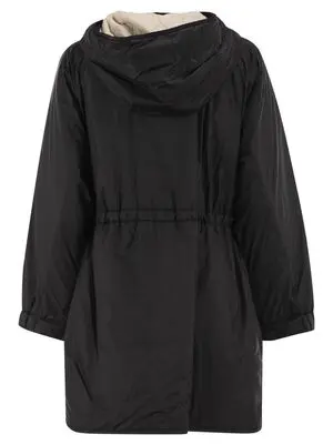 Max Mara Long-sleeved Reversible Parka