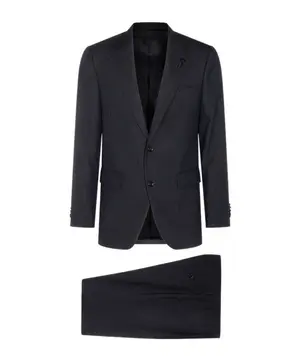 LARDINI Pinstriped Two-piece Suit - No