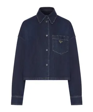 Prada Long-sleeved Shirt - Blue