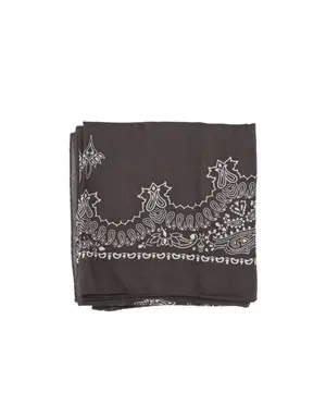 Destin Square Scarf - Black