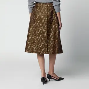 Prada Jacquard Duchesse Skirt - No