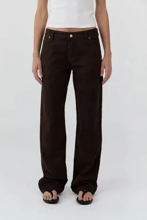 ST. AGNI Belt Loop Jeans