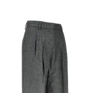 Andamane Casual Trousers With Belt Loops
