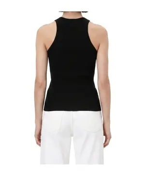 Soeur Ribbed-knit Sleeveless Top