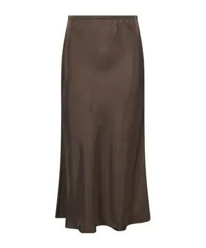 Soeur Satin Midi Skirt - No