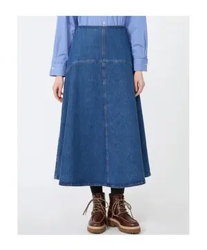 Max Mara Panelled A-line Skirt