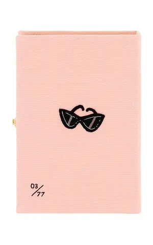OLYMPIA LE-TAN Embroidered Book Clutch