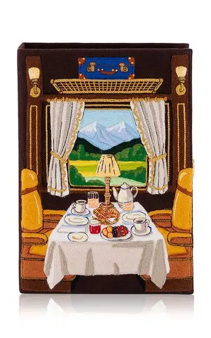 OLYMPIA LE-TAN First Class Breakfast Clutch - Multi