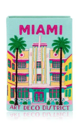 OLYMPIA LE-TAN Miami Clutch - Blue