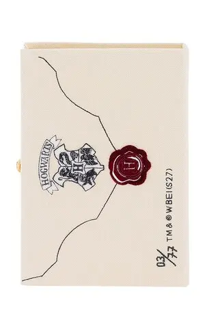 OLYMPIA LE-TAN The Letter From Hogwarts Clutch - White