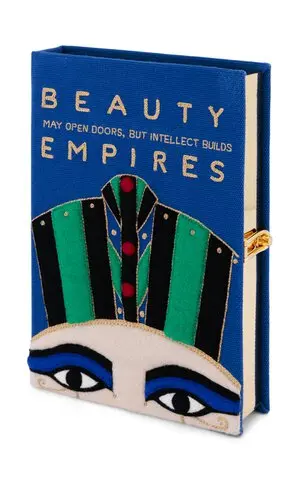 OLYMPIA LE-TAN Clutch - Navy