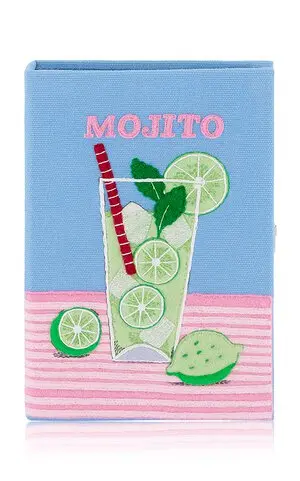 OLYMPIA LE-TAN Mojito Clutch - Blue