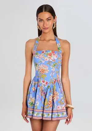 Hemant & Nandita Hema Corseted Mini Dress