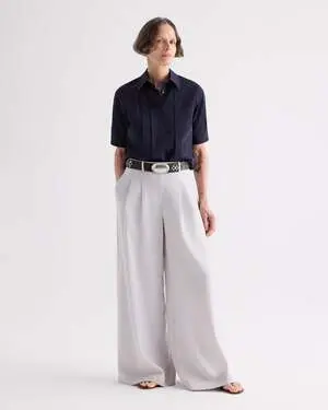 Twp Pointed Collar Tops