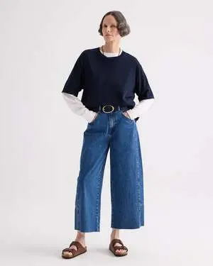 TWP Slouchy Boyfriend Jeans In Heavy Denim - Paris