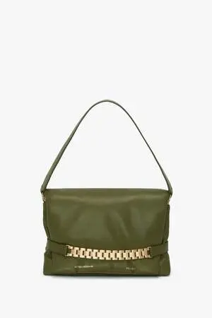 Victoria Beckham Puffy Chain Pouch Bag