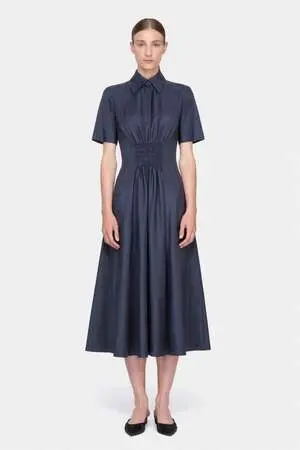 EMILIA WICKSTEAD Khloe Dress In Silk Twill
