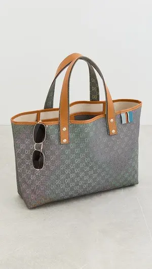 Shopbop Gucci Coated Canvas Tote Bag