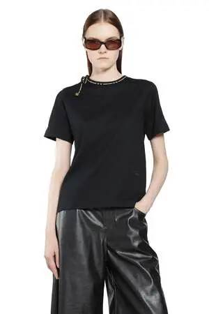 Burberry Frankie Bow Top - Black