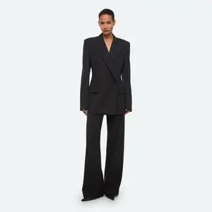 Helmut Lang Wardrobe Belted Blazer - Black
