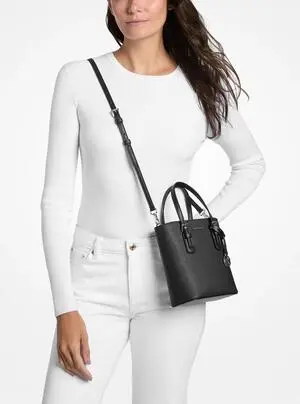 Michael Kors Voyager Extra-small Leather Convertible Crossbody Bag