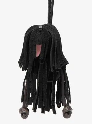 Michael Kors Suede Shaggy Dog Bag Charm