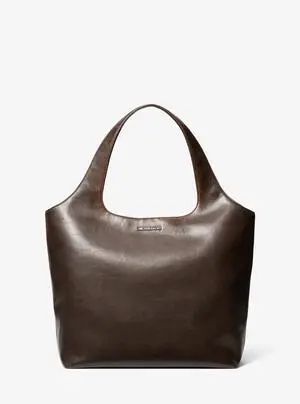 Michael Kors Cooper Burnished Tote Bag - Brown
