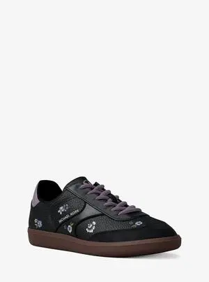 Michael Kors Benny Embellished Sneaker - Black