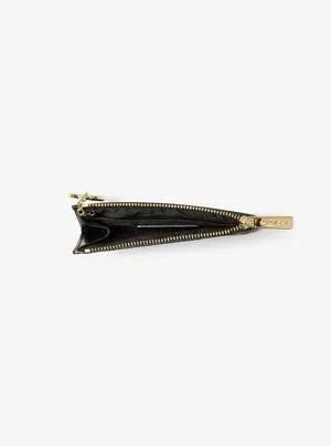 Michael Kors Jet Set Travel Small Printed Houndstooth Print Coin Pouch
