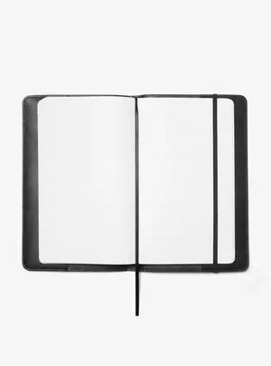 Michael Kors Medium Embellished Houndstooth Print Notebook