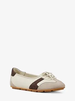 Michael Kors Brielle Signature Logo Trim Sneakerina