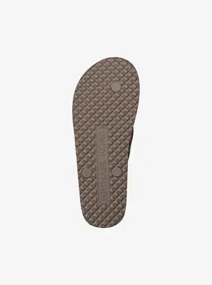 Michael Kors Plaid Print Flip Flop