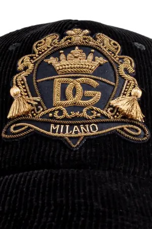 Dolce & Gabbana Corduroy Baseball Cap