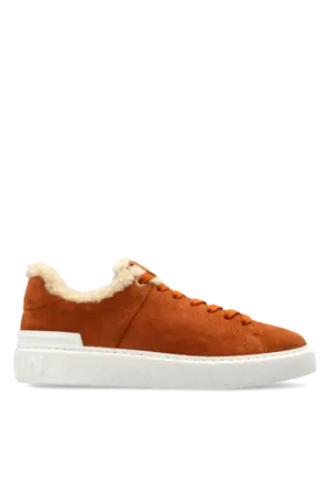 Balmain B-court" Sports Shoes - Brown