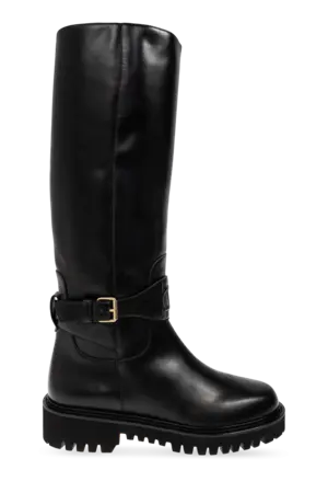 Valentino Garavani Leather Boots - Black