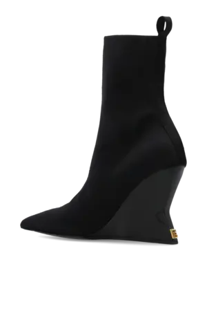 Balmain Wedge Ankle Boots