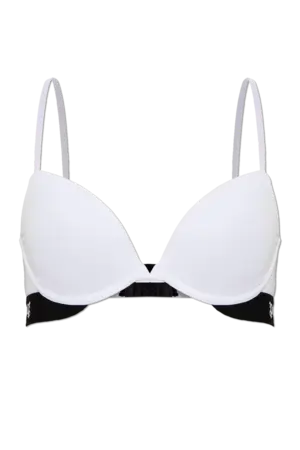 Palm Angels Push-up' Bra - White