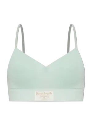 Palm Angels Logo Bra - Green