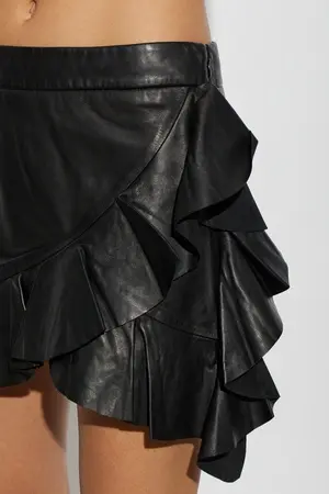 ALLSAINTS Leather Skirt ‘luana