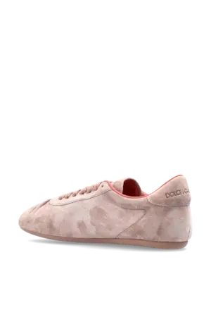Dolce & Gabbana Ginnica Suede Lace-up Sneakers