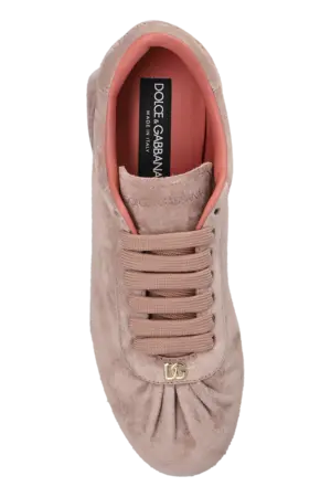 Dolce & Gabbana Ginnica Suede Lace-up Sneakers