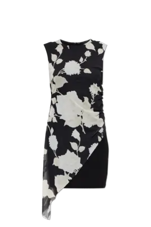 ALLSAINTS Asymmetrical Dress "riley - Black