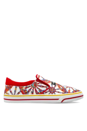 Dolce & Gabbana Dg Sailing' Shoes With 'carretto' Print
