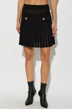 Balmain Skirt With Decorative Pockets