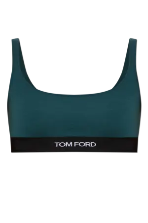 TOM FORD Logo Bra - Green