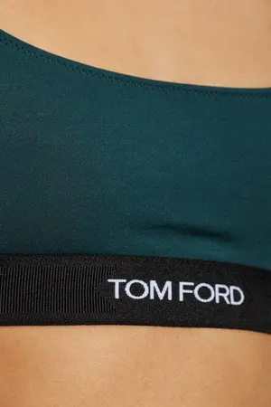 TOM FORD Bra With Logo - Green