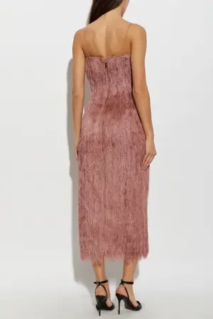Balmain Dress With Fringes